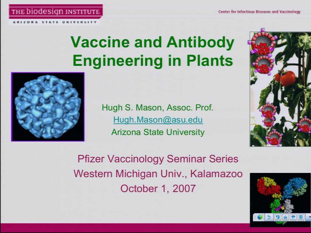 (4) Plant molecular biology and protein engineering